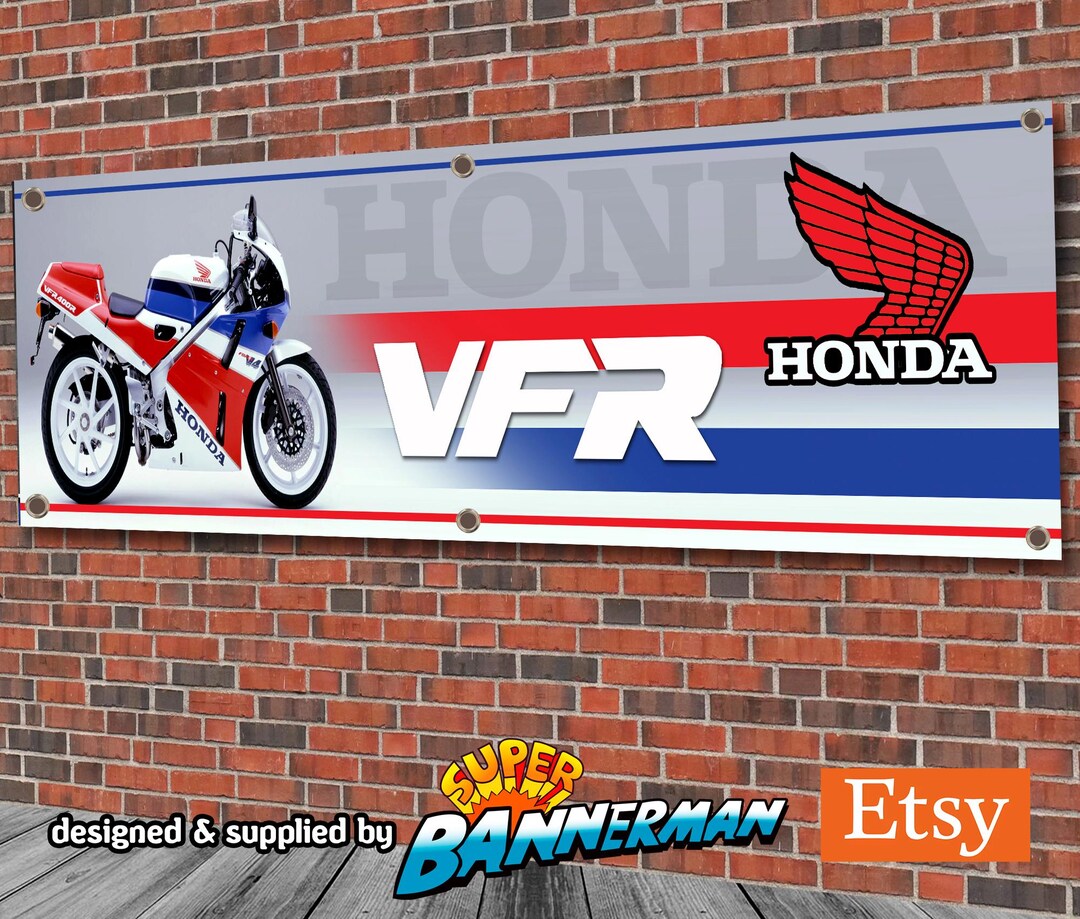 Honda VFR 400 Banner for Garage, Workshop, Showroom Etc - Etsy