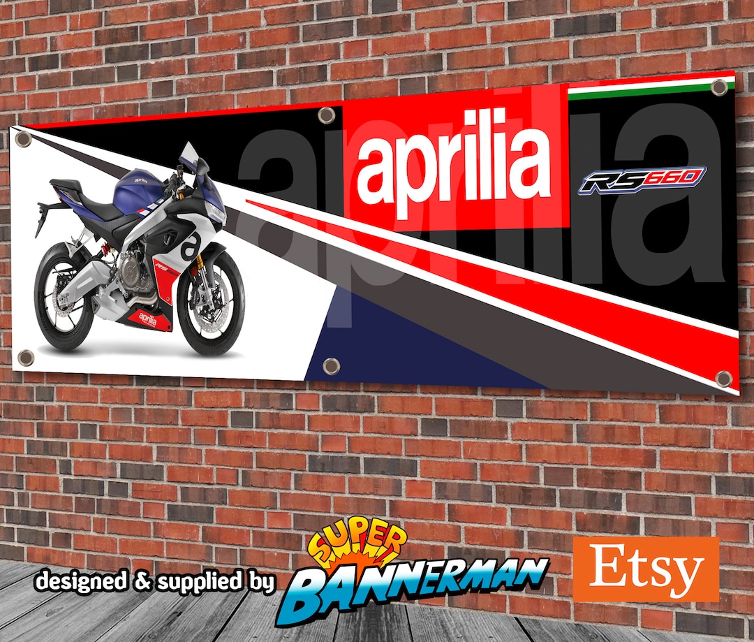 Aprilia RS660 purple Banner for Garage Workshop Showroom - Etsy