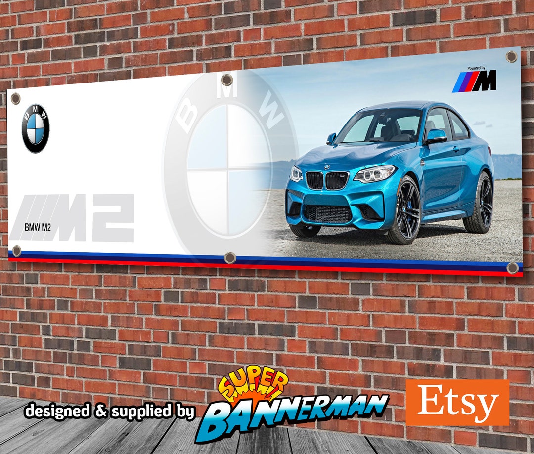BMW M2 Banner for Garage, Workshop, Showroom Etc - Etsy