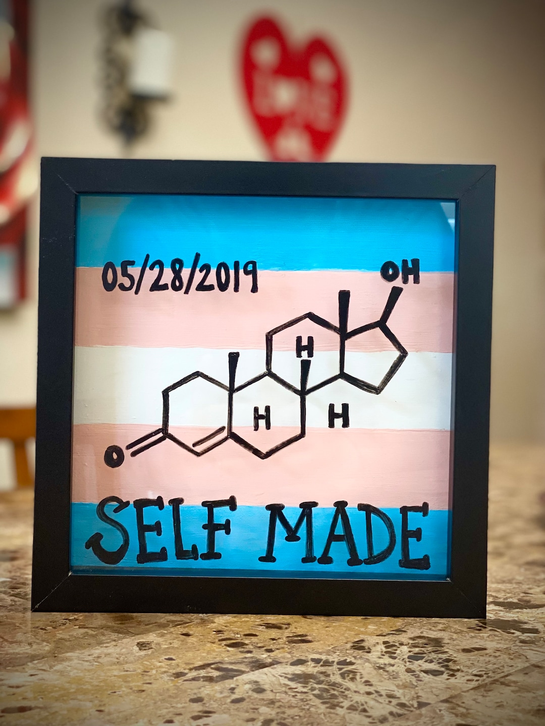 Custom Transgender Shadow Box - Etsy