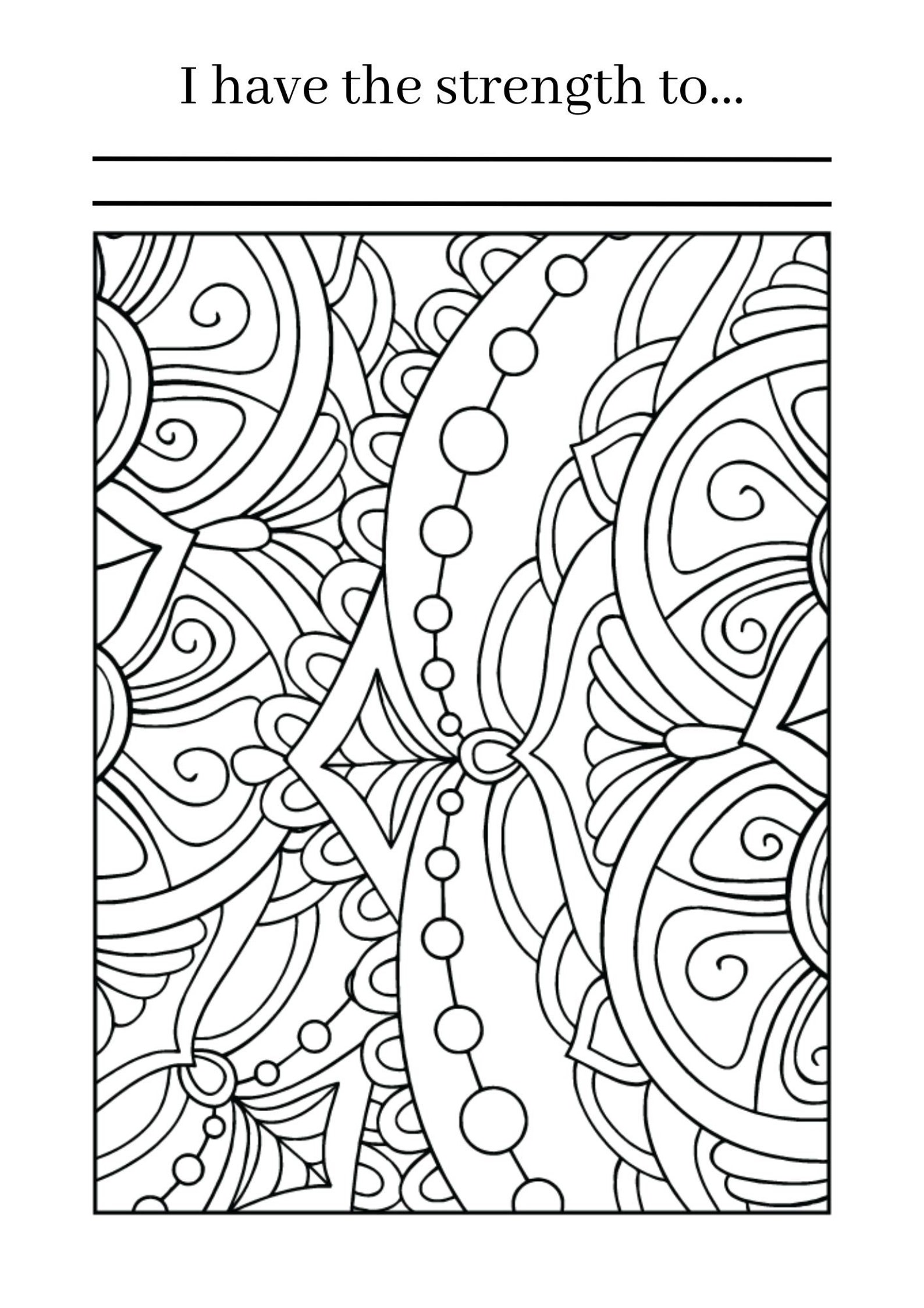 50-page Mandala and Motivations Printable Coloring Pages - Etsy