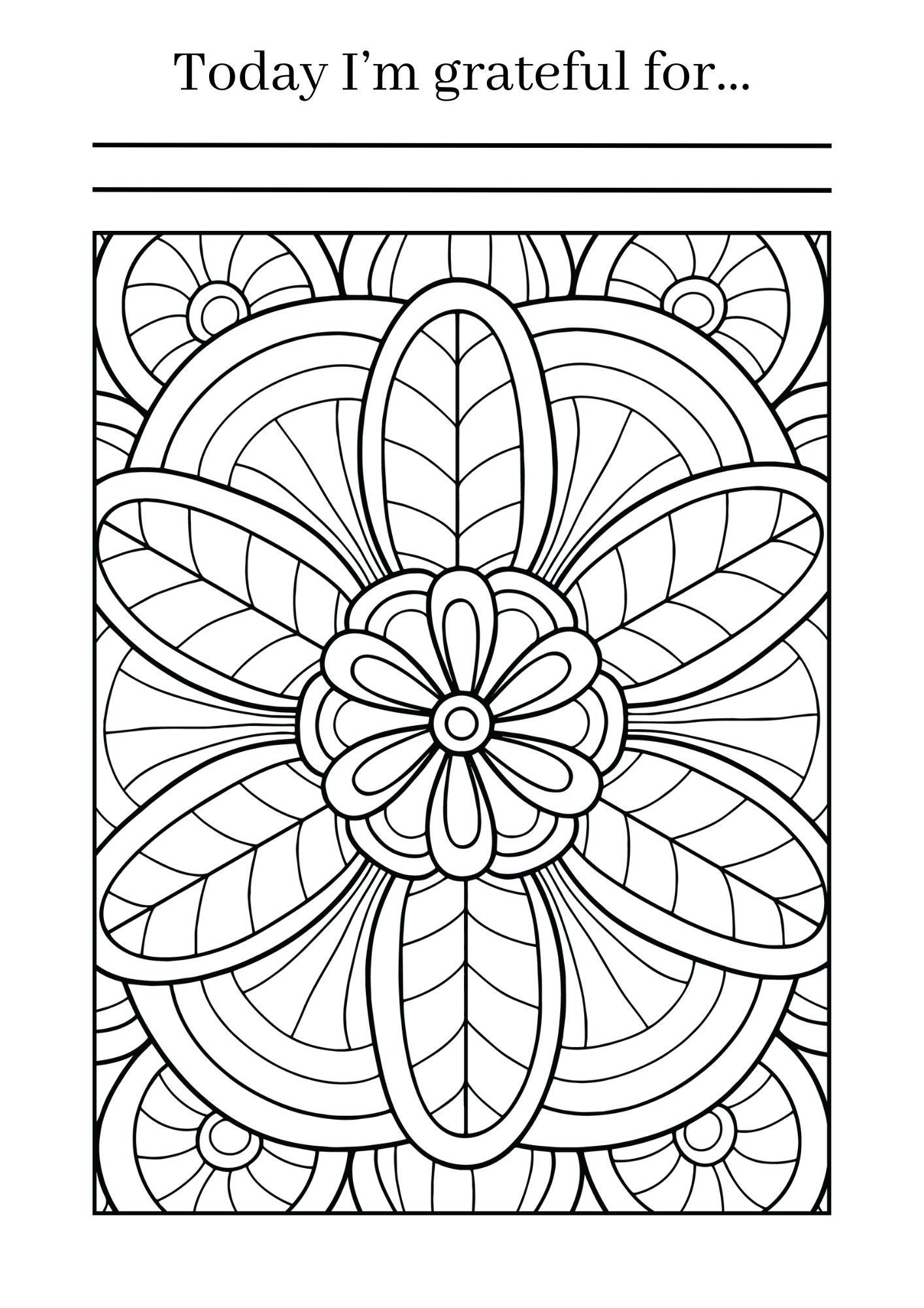 50-page Mandala and Motivations Printable Coloring Pages - Etsy