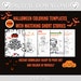 Halloween Coloring Pages for Kids With Matching Short Stories - Etsy