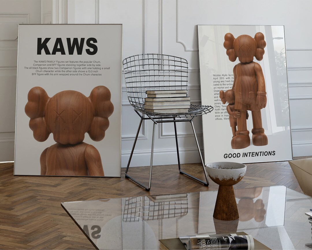 Hypebeast Wood Toys Poster Set of 3, Hypebeast Gallery Wall Set ...