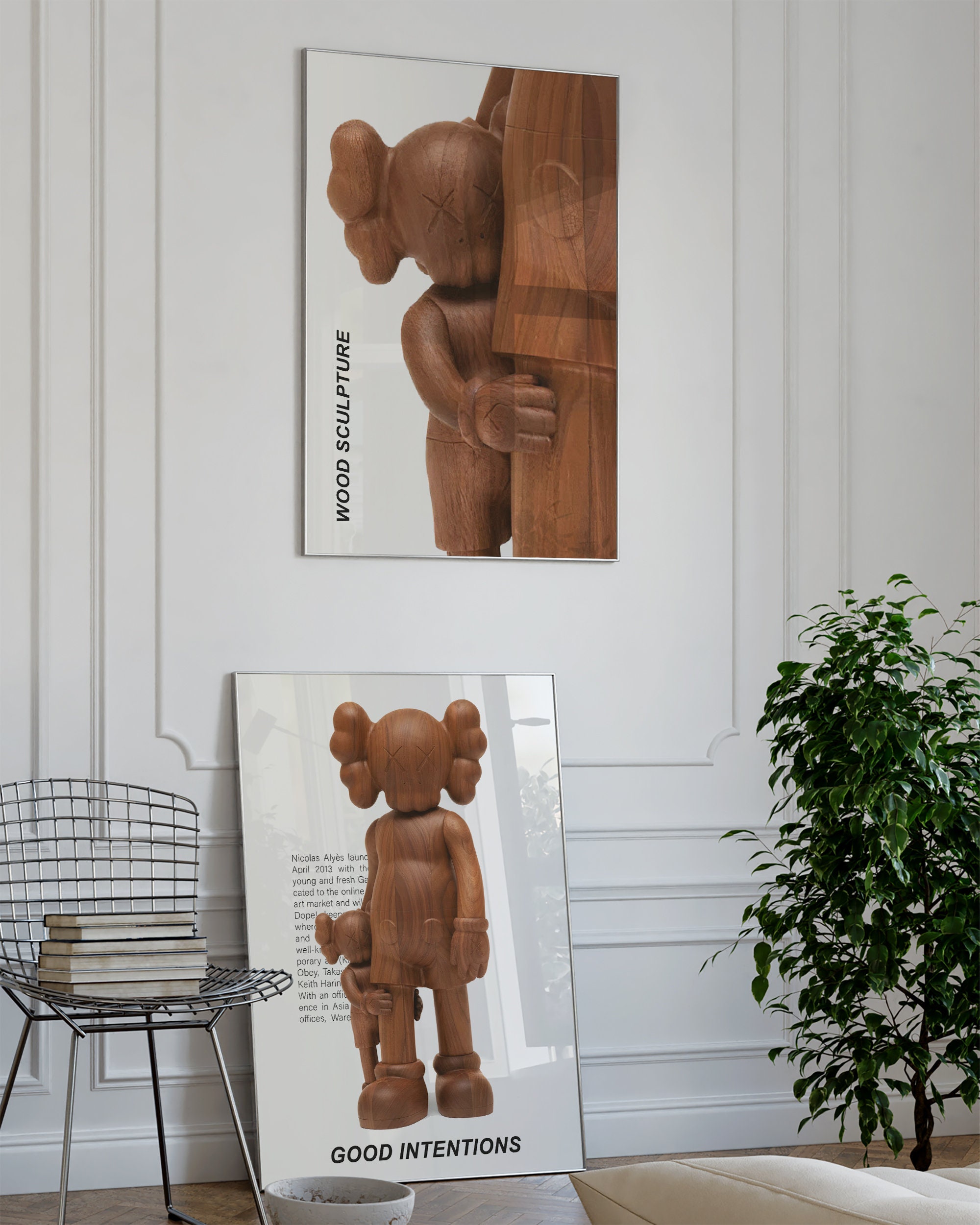 Hypebeast Wood Toys Poster Set of 3, Hypebeast Gallery Wall Set ...