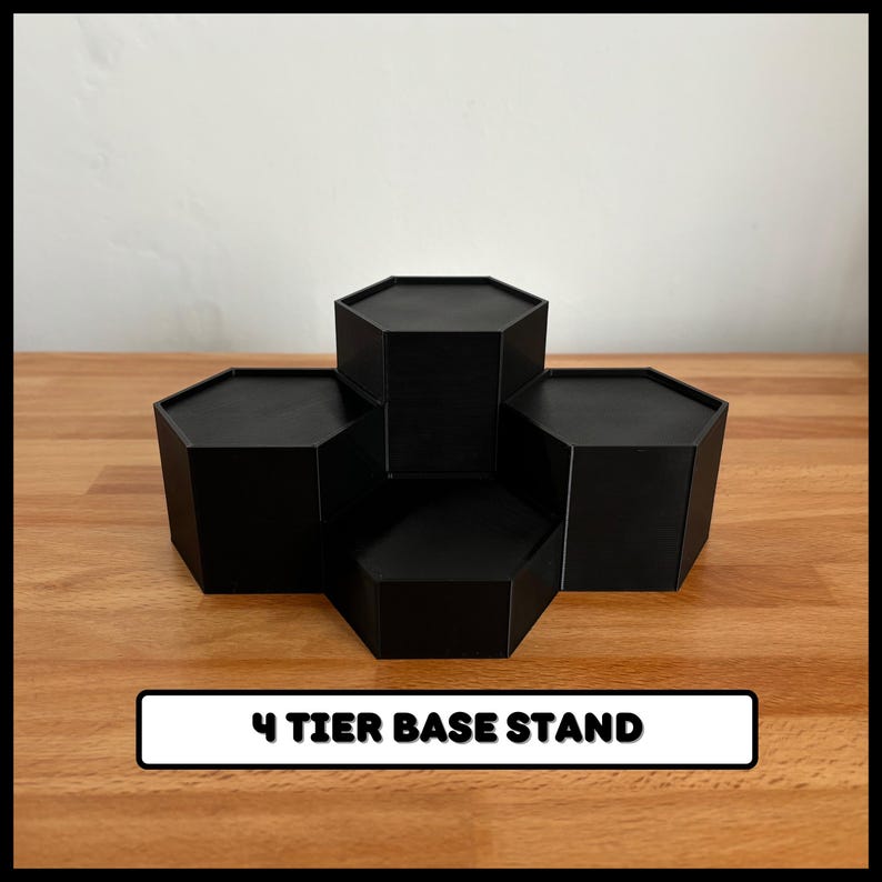 6' Inch - 1/12 Scale Action Figures Hexagon Display Stand - Etsy UK