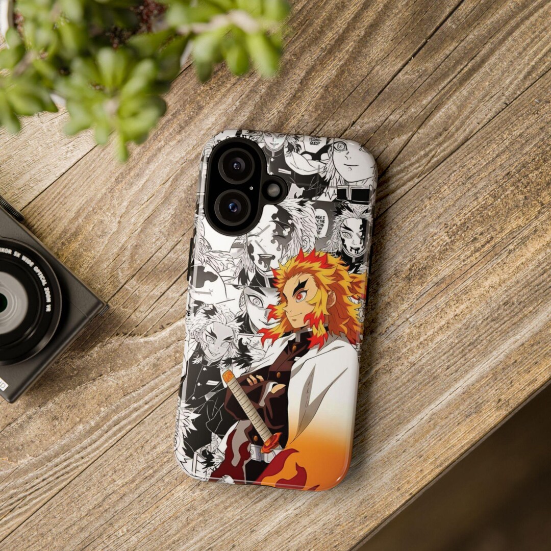 Rengoku Flame Hashira Phone Case | Demon Slayer iPhone & Samsung Cover ...
