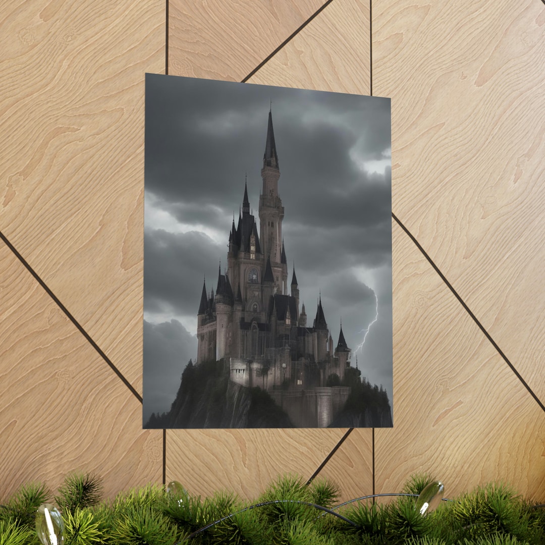 Dark Castle Medieval - Matte Vertical Posters - Etsy