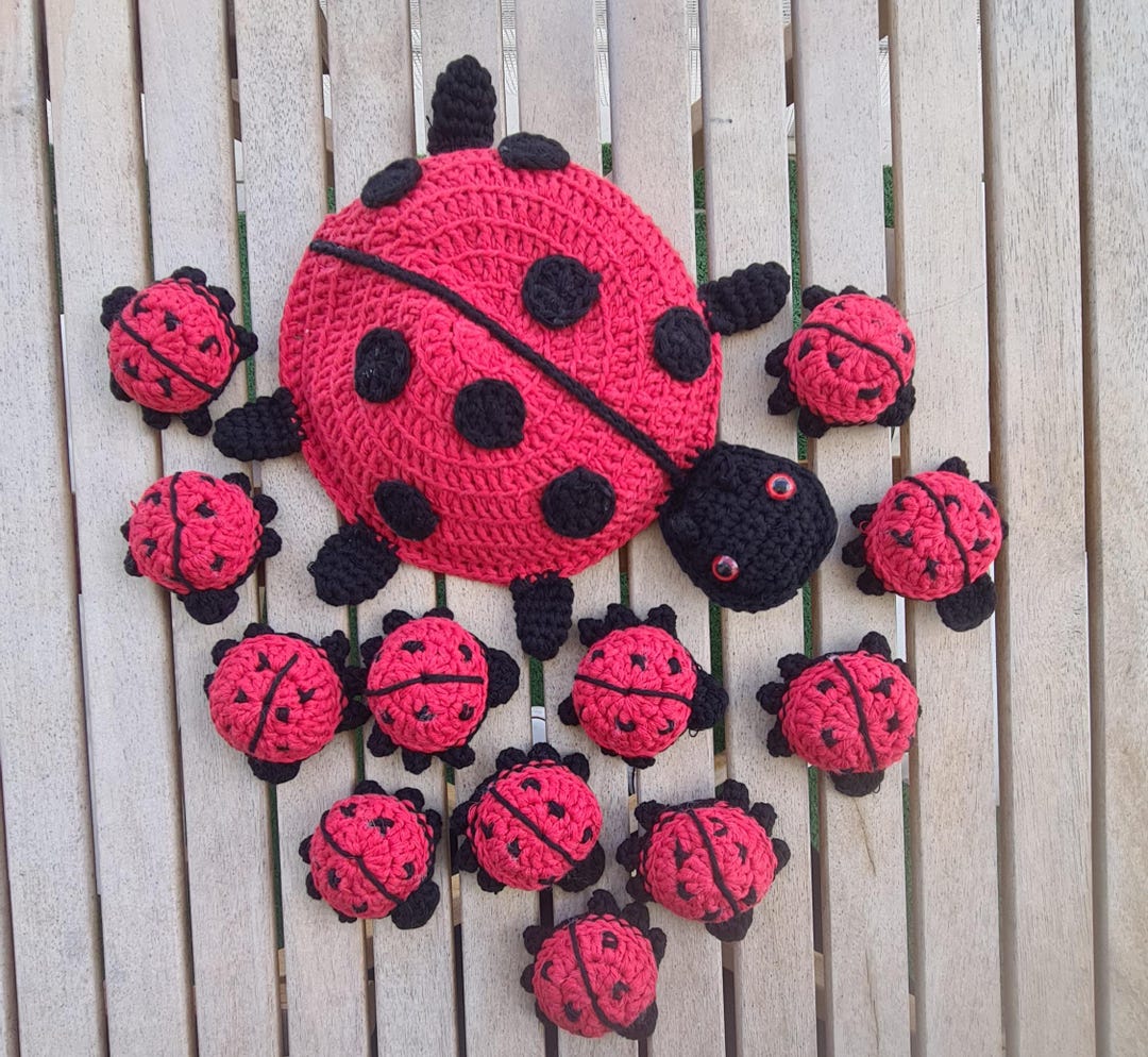 Ladybug Memory Game Amigurumi - Etsy
