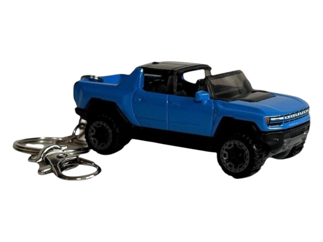 GMC Hummer EV Pickup Truck Hot Wheels Keychain - Etsy