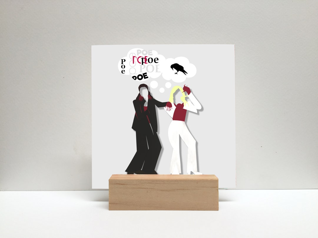 Mini Art Eurovision Poe Edgar Teya Salena Austria - Etsy