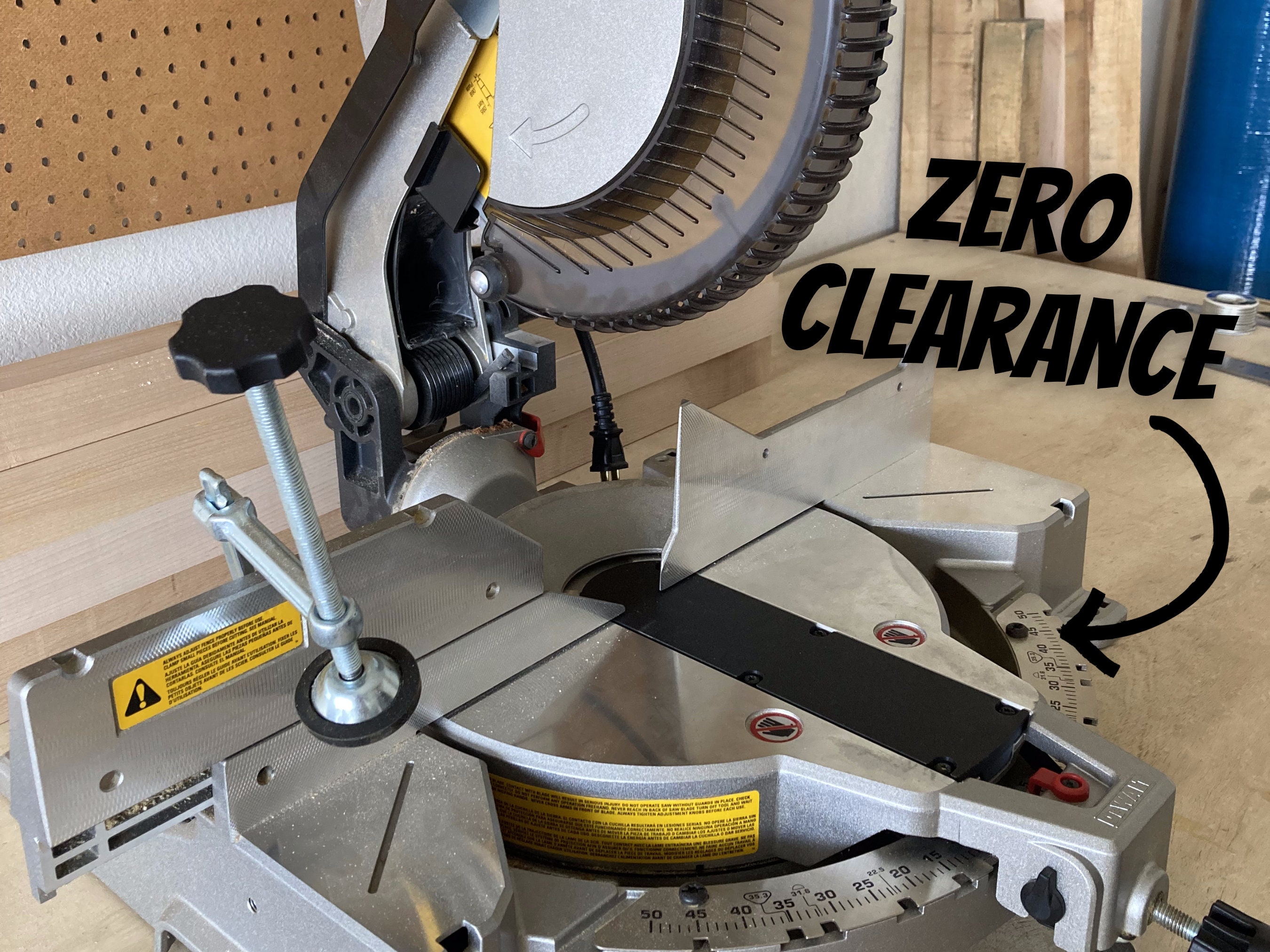 Zero Clearance Plate for Dewalt Mitre Saws - Etsy