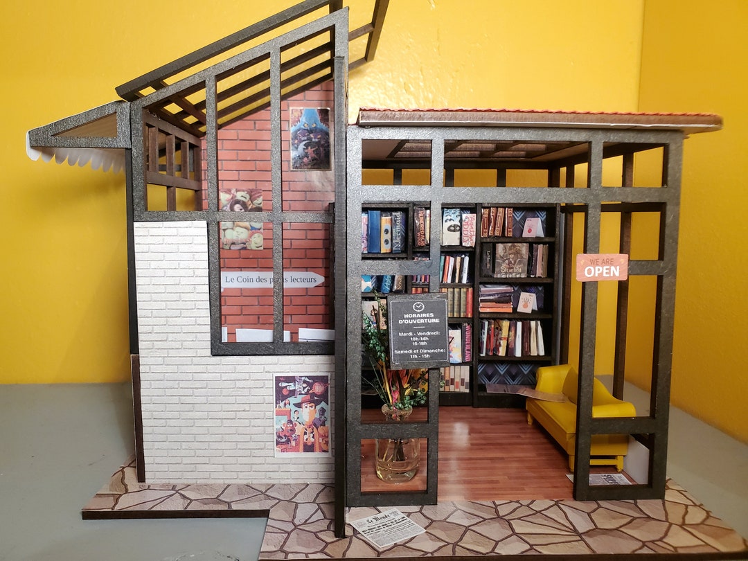 Diorama Miniature Scene Library - Etsy