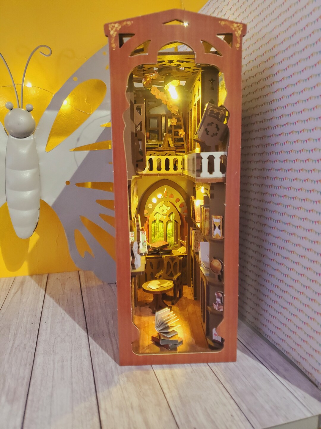 Diorama Miniature Scene Magical Bookshop - Etsy