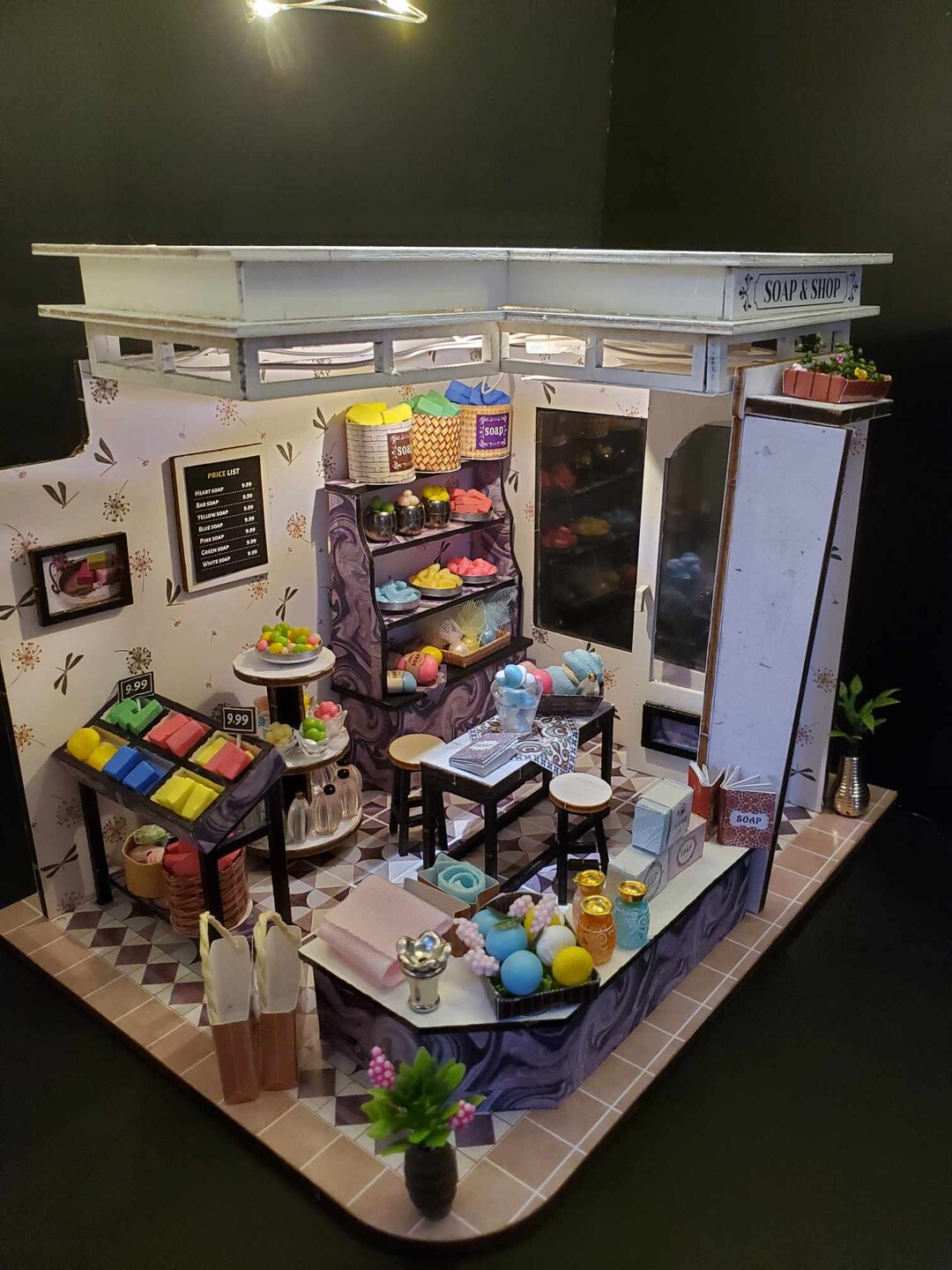 Diorama Miniature Scene Soap Store - Etsy
