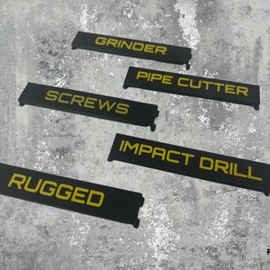 Custom Label Tag for Dewalt Toughsystem 2.0 Drawers - Etsy