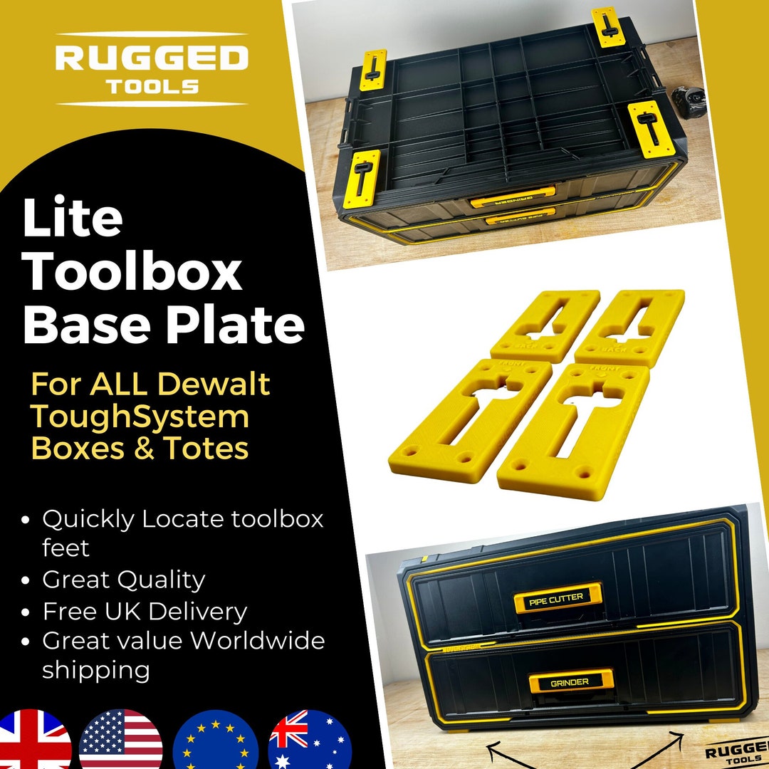 Lite Base Plate Base Plate for Dewalt Toughsystem Toolboxes - Etsy