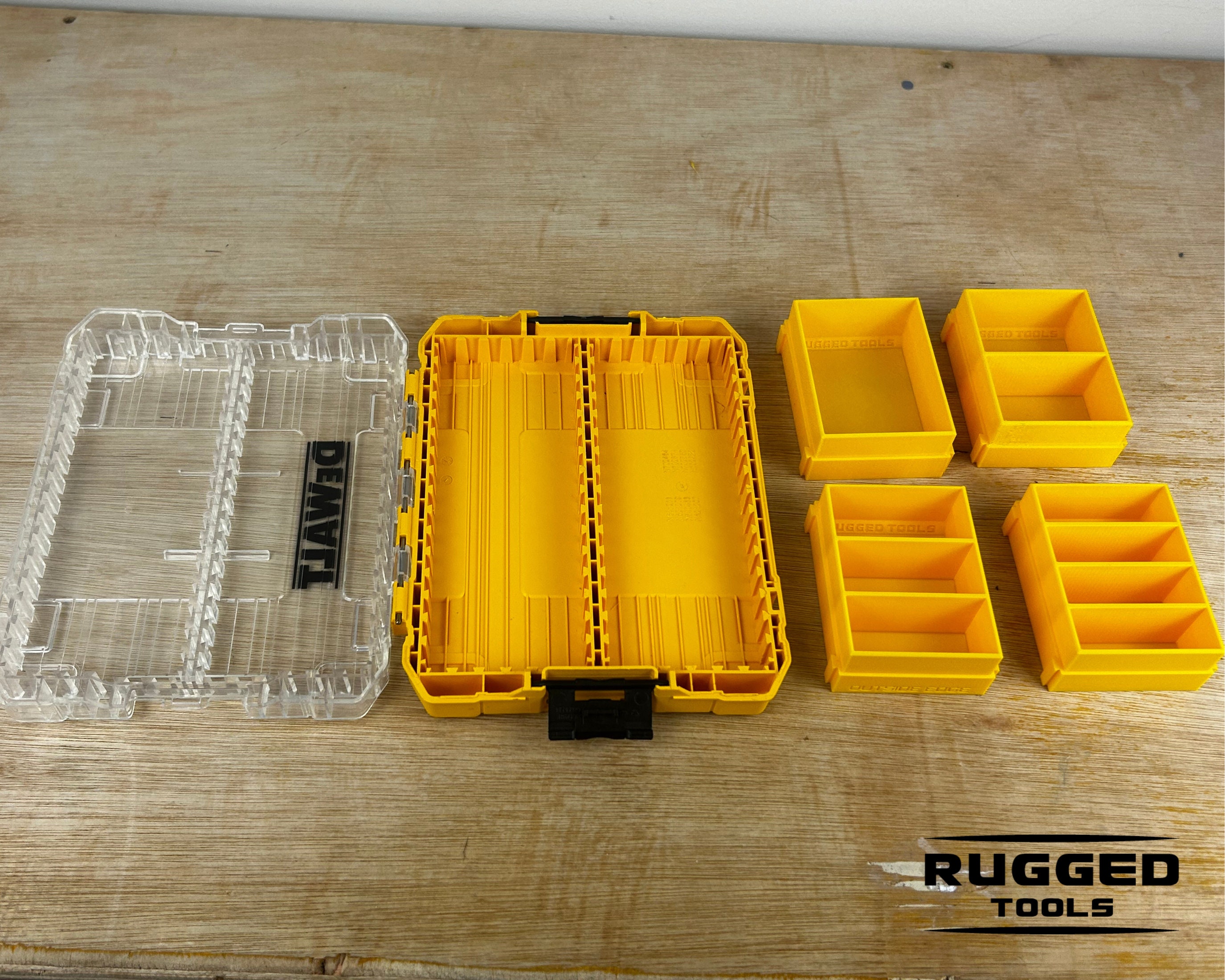 Dewalt Medium Tough Case YELLOW Insert Trays - RUGGED TOOLS - Etsy
