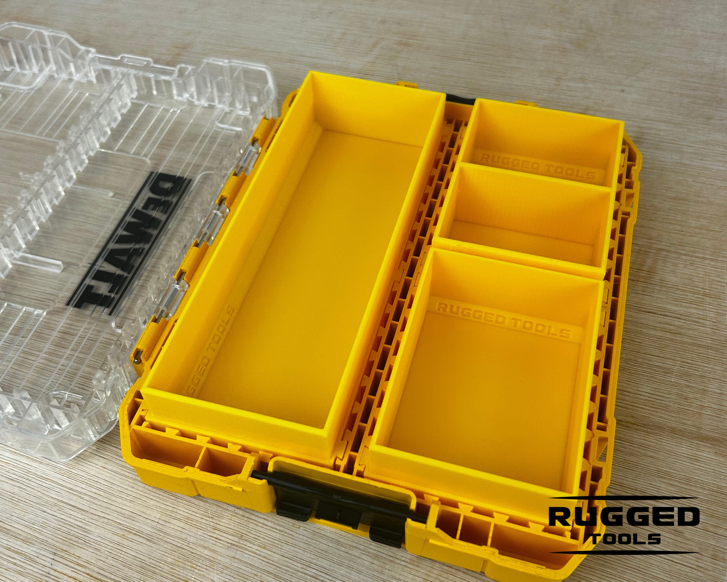 Dewalt Medium Tough Case YELLOW Insert Trays - RUGGED TOOLS - Etsy