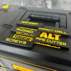 Custom Label Tag for Dewalt Toughsystem 2.0 Drawers - Etsy
