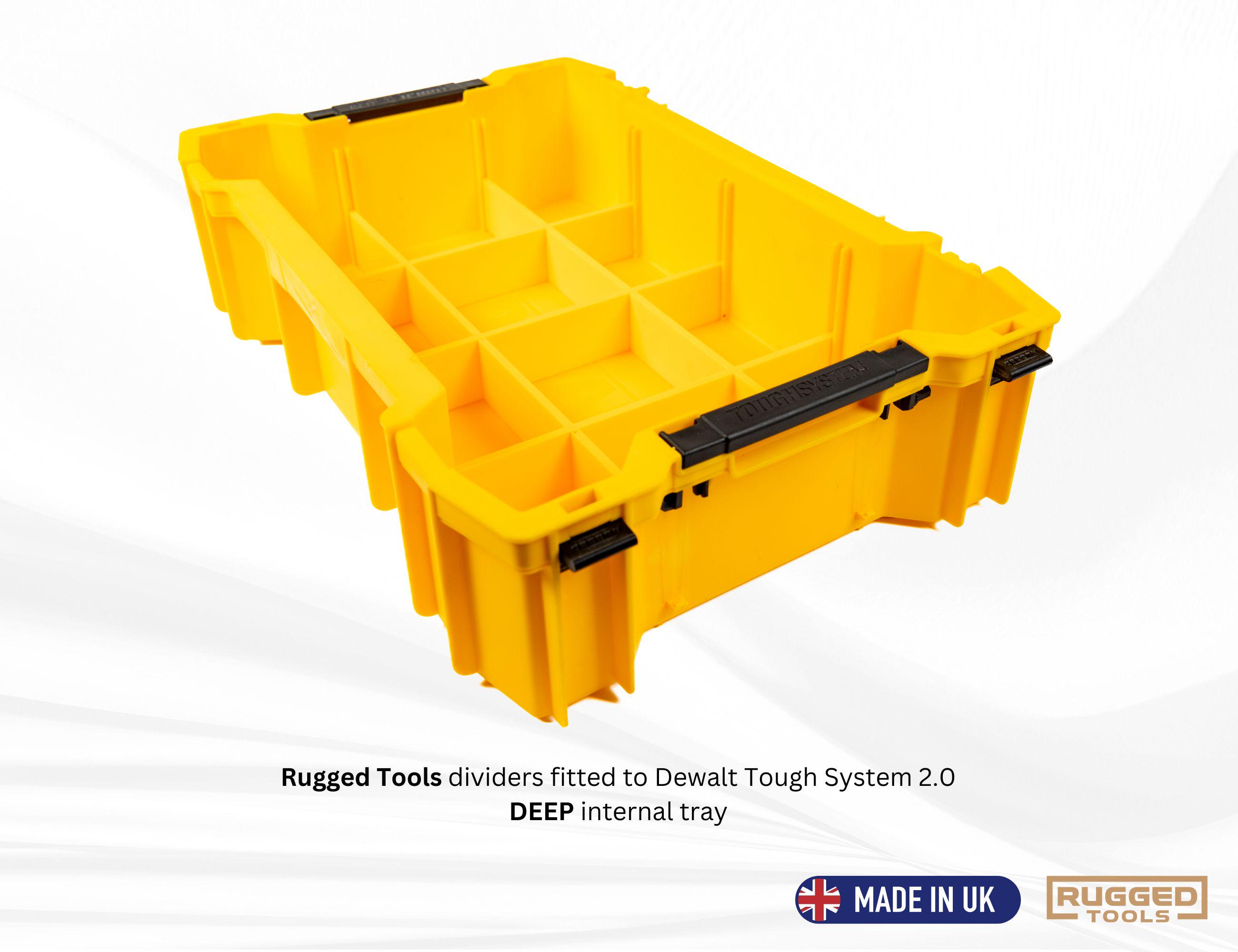 Tray Organiser to Fit Dewalt Toughsystem 2.0 Internal Shallow Deep Tray Dividers Etsy Australia
