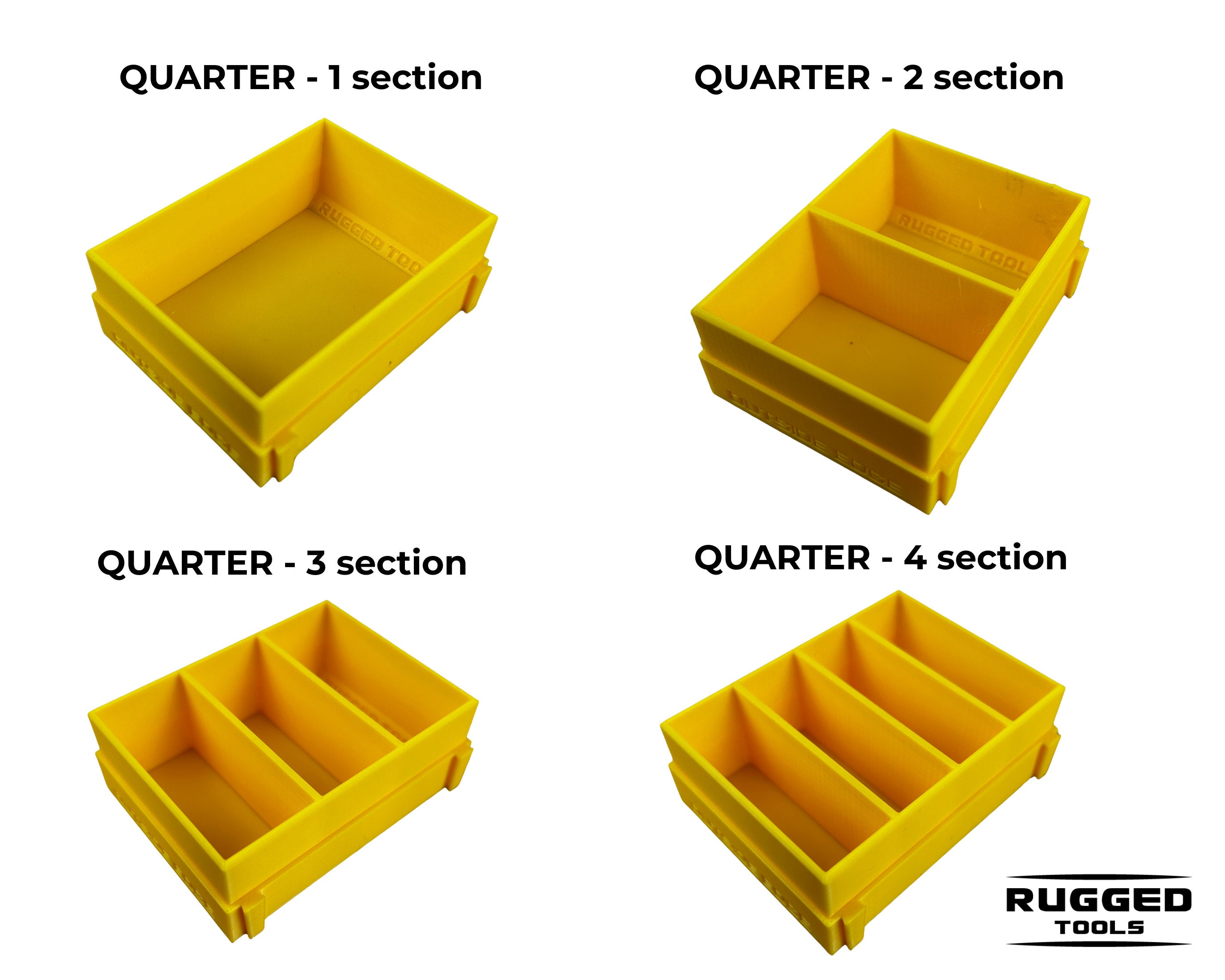 Dewalt Medium Tough Case YELLOW Insert Trays - RUGGED TOOLS - Etsy