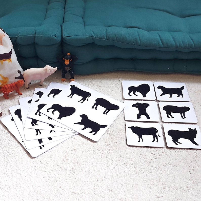 Printable Extension Activity for the Montessori Animal Match Lovevery ...