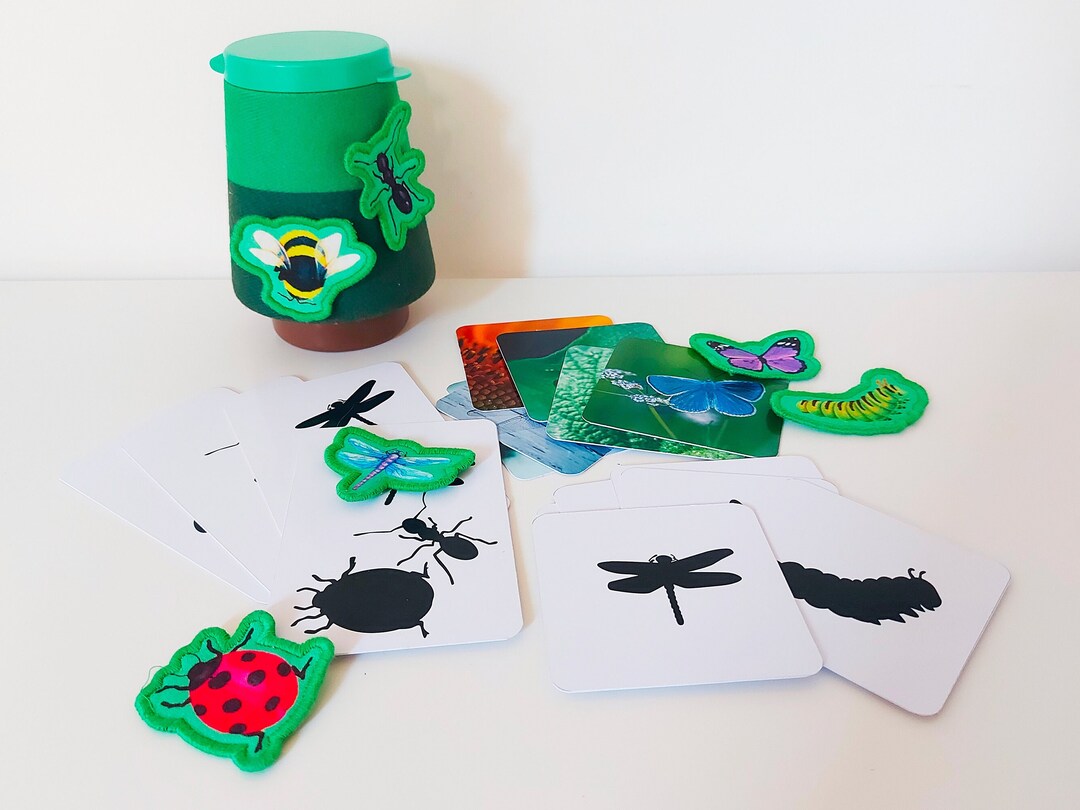 Printable Shadow Match Animal Match for Lovevery Fuzzy Bug - Etsy