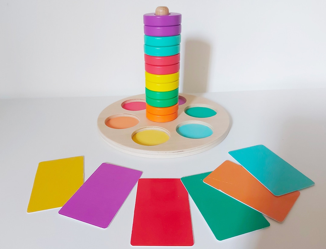 Printable Color Matching Cards and Circles for Lovevery - Etsy