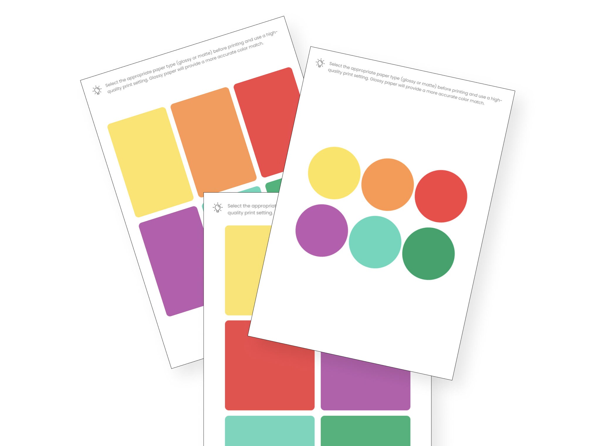 Printable Color Matching Cards and Circles for Lovevery - Etsy