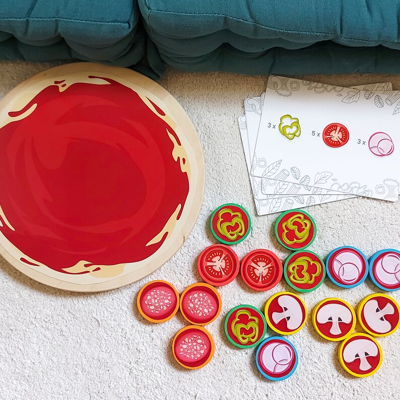 Printable count and Pretend Play for the Drop & Match Dot Catcher ...
