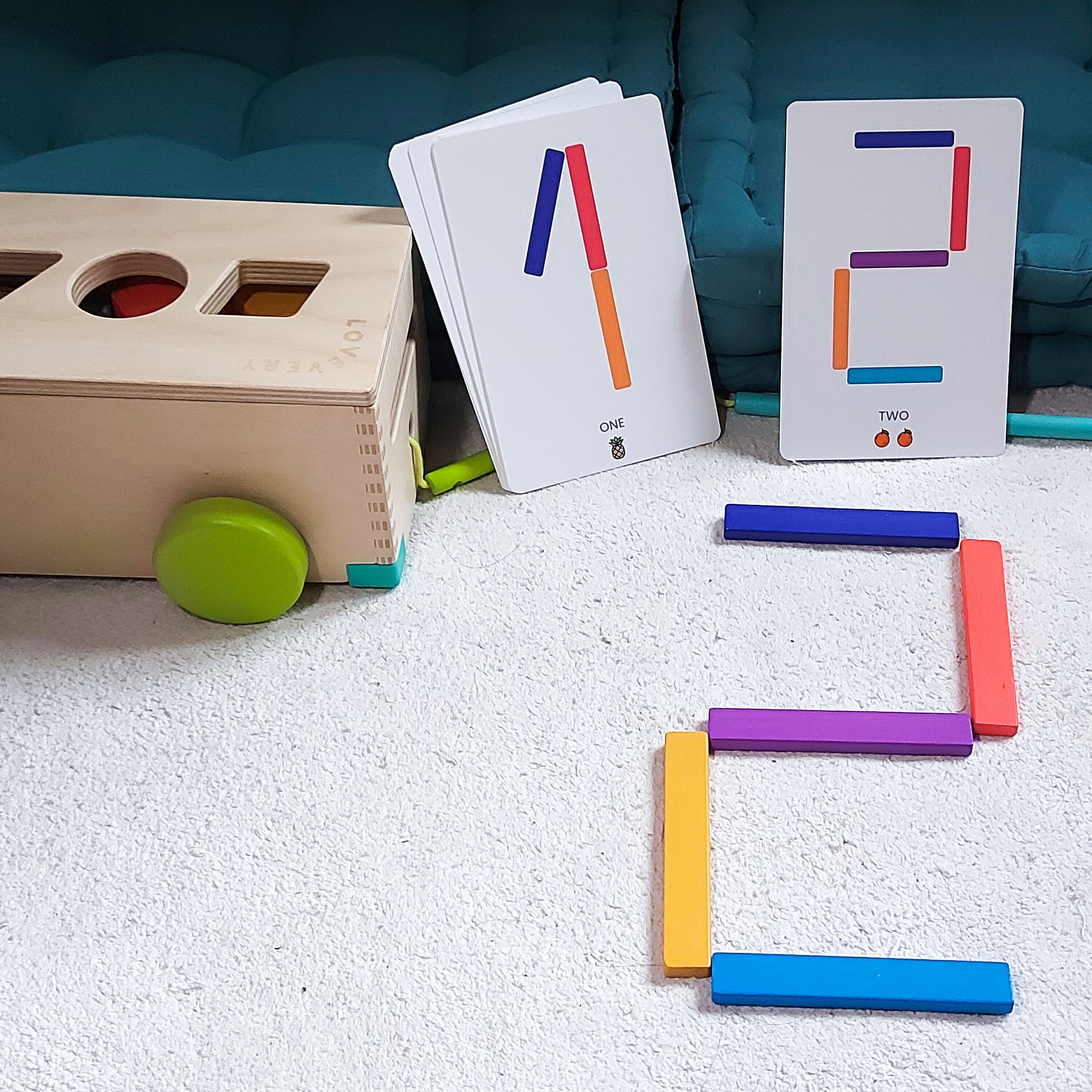 Printable popsicles Number for Block Set Lovevery Extended Preschool ...