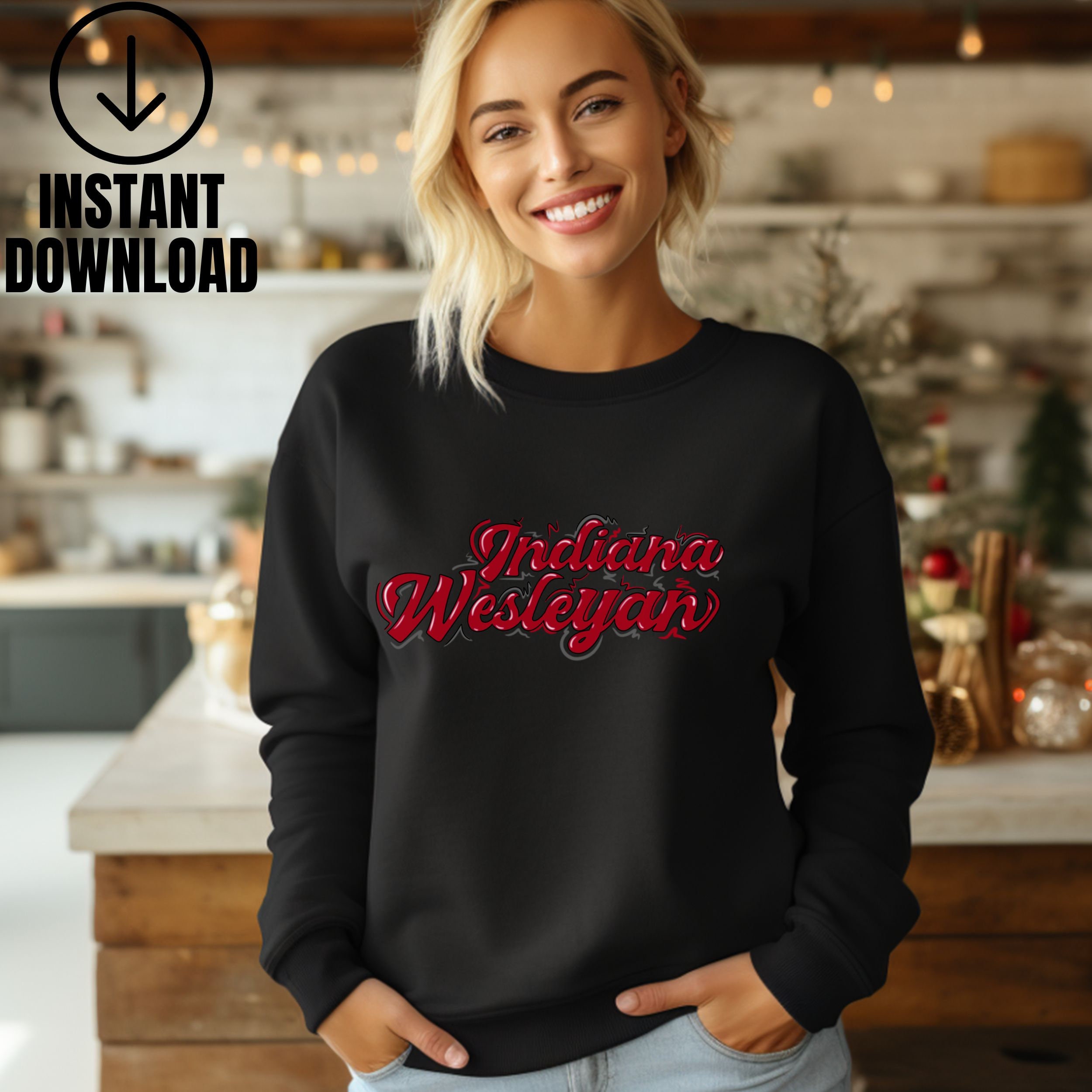 Indiana Sweatshirt, IN, Hoosier, Indiana Wesleyan University, Indiana ...