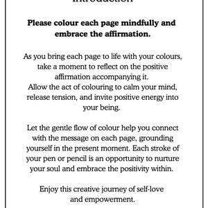 Affirmation Coloring. Mindfulness Alphabet Coloring Pages. Minimalist ...