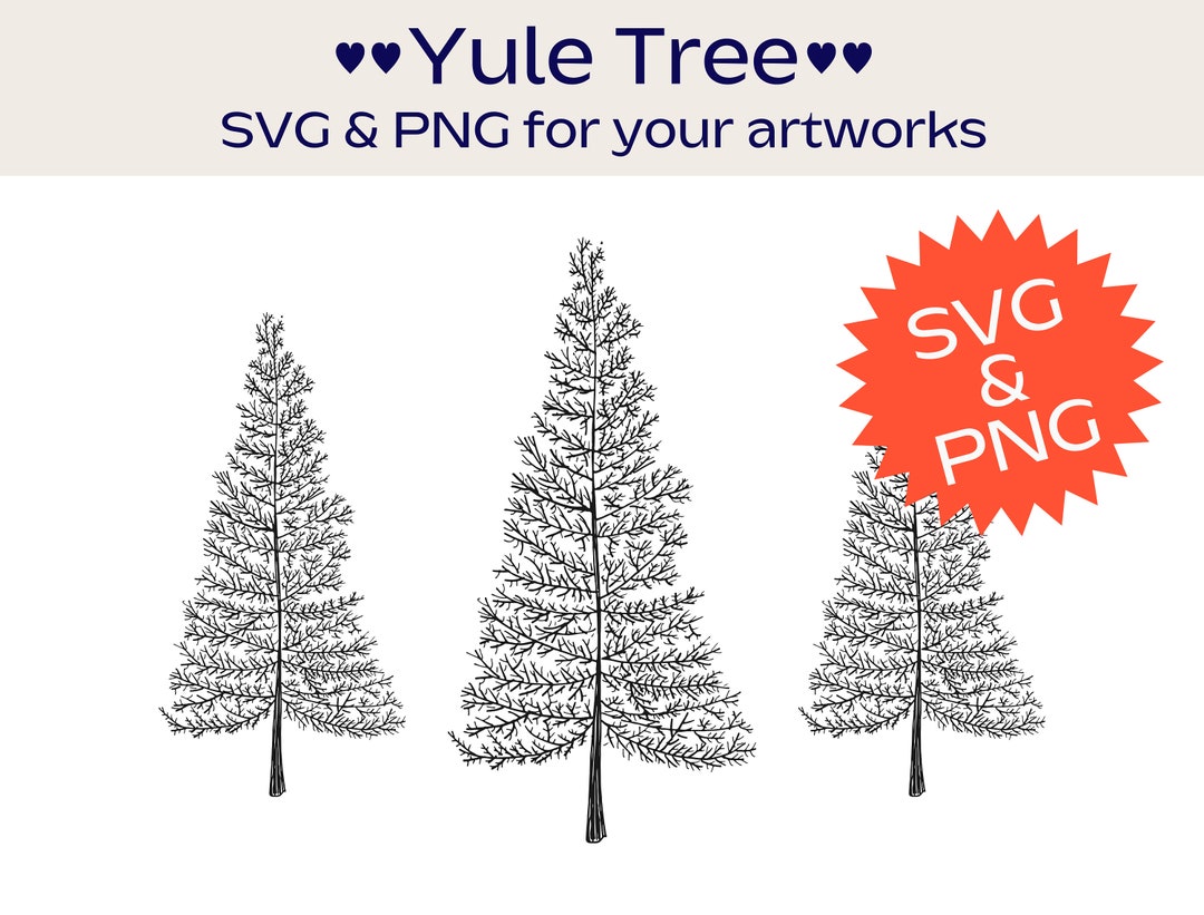 Xmas Graphics. Our Pine Tree SVG Makes a Wonderful Yule Decoration for ...