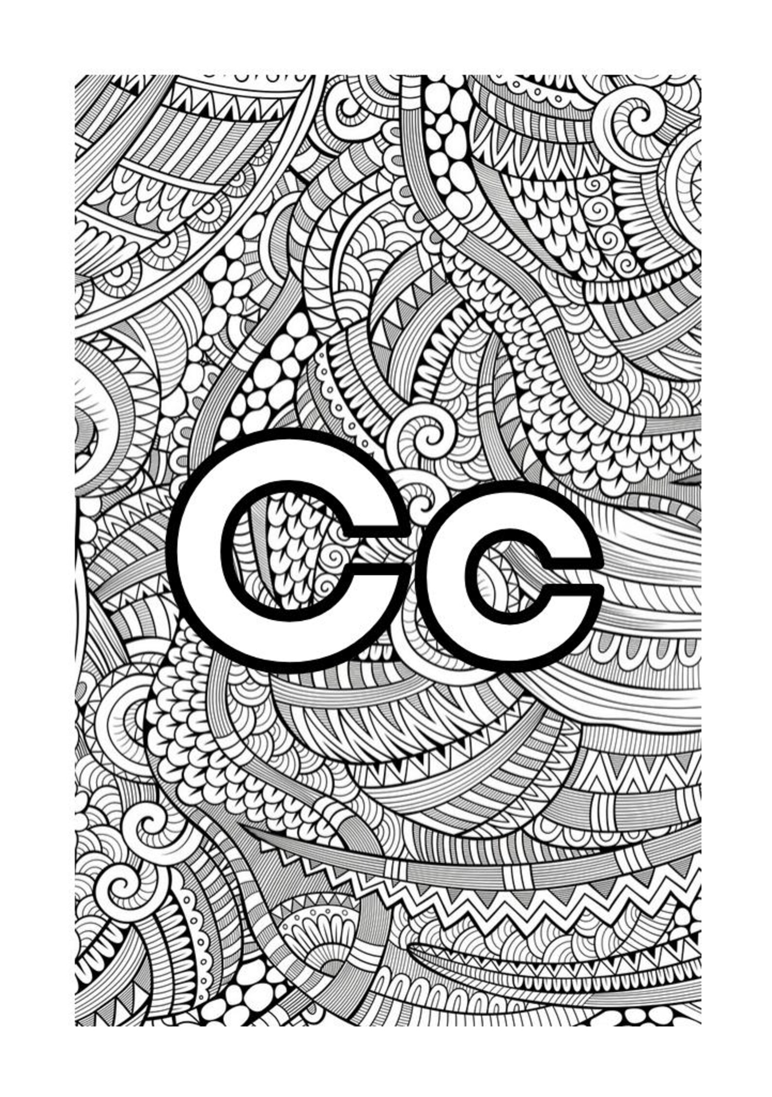 Printable Alphabet Coloring Book | A-Z Coloring Pages for Kids and ...