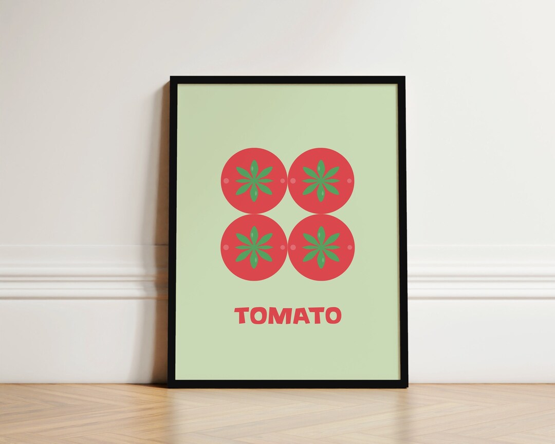Tomato Decor. Tomato Print. Italian Food Print. - Etsy