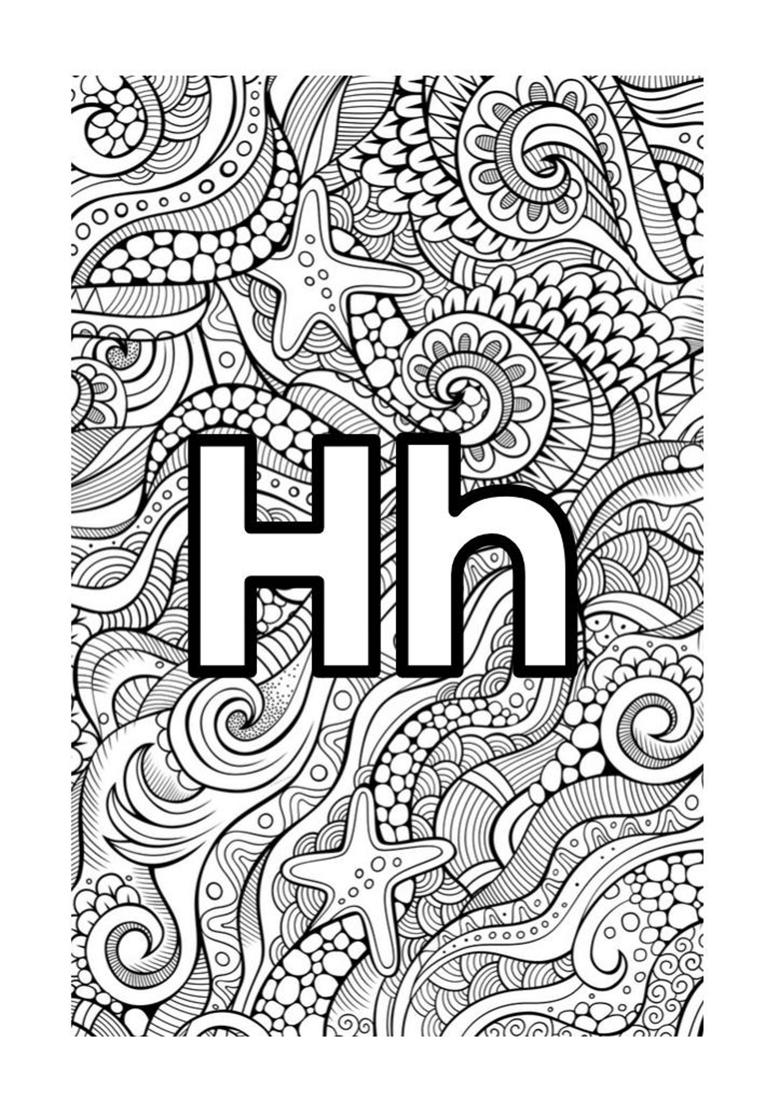 Printable Alphabet Coloring Book | A-Z Coloring Pages for Kids and ...