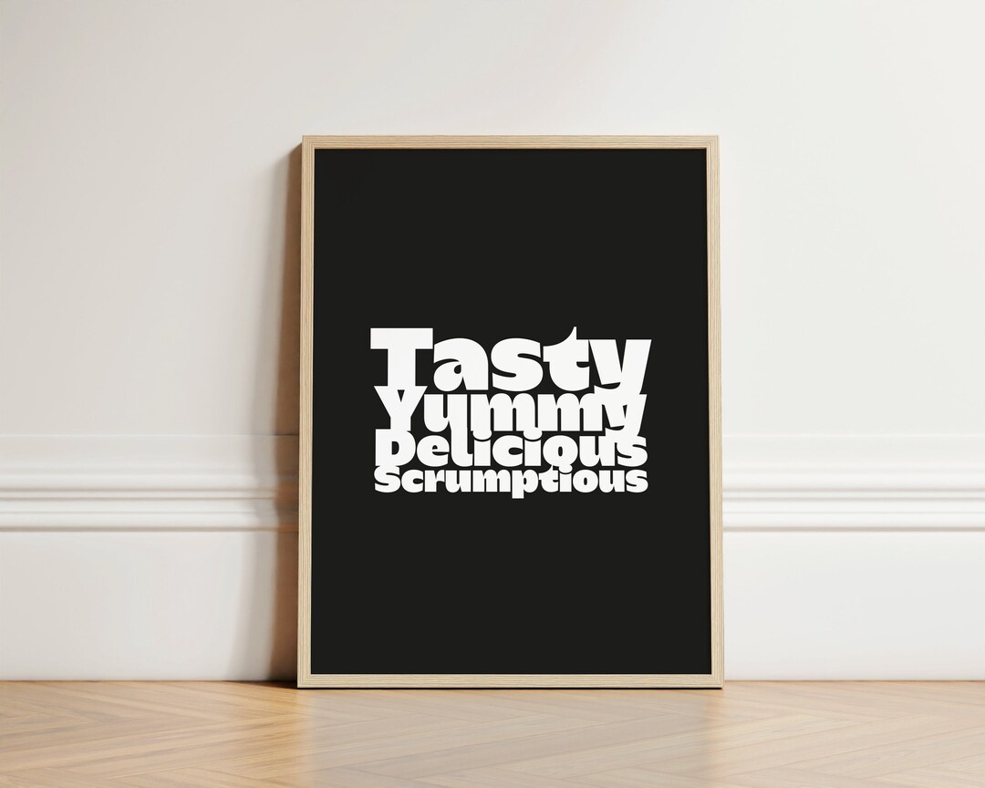 Food Quote Poster Printable Perfect for a Foodie Gift. Food Quotes and ...