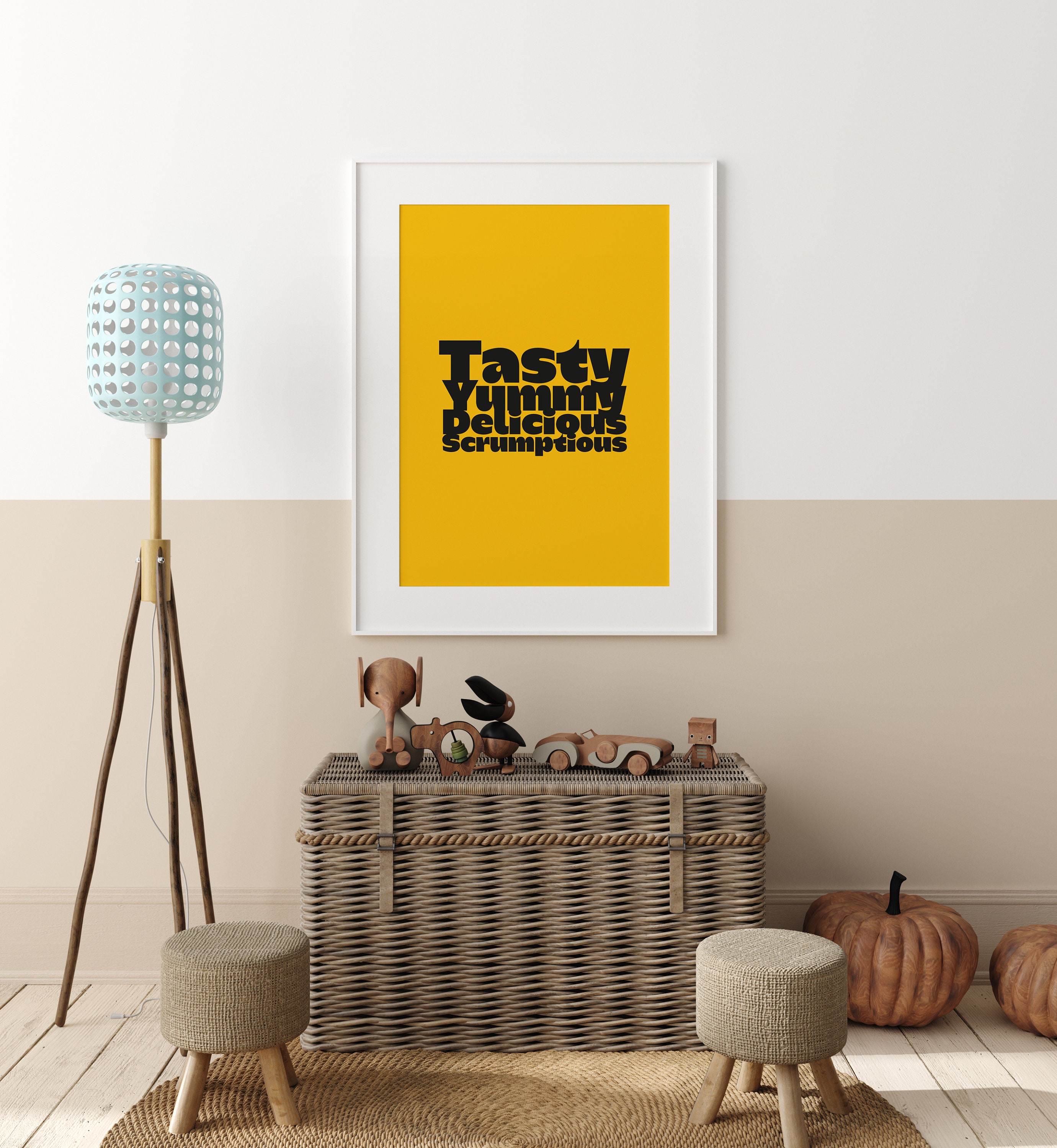 Pasta Poster Printable. One Piece Poster for a Kitchen or - Etsy