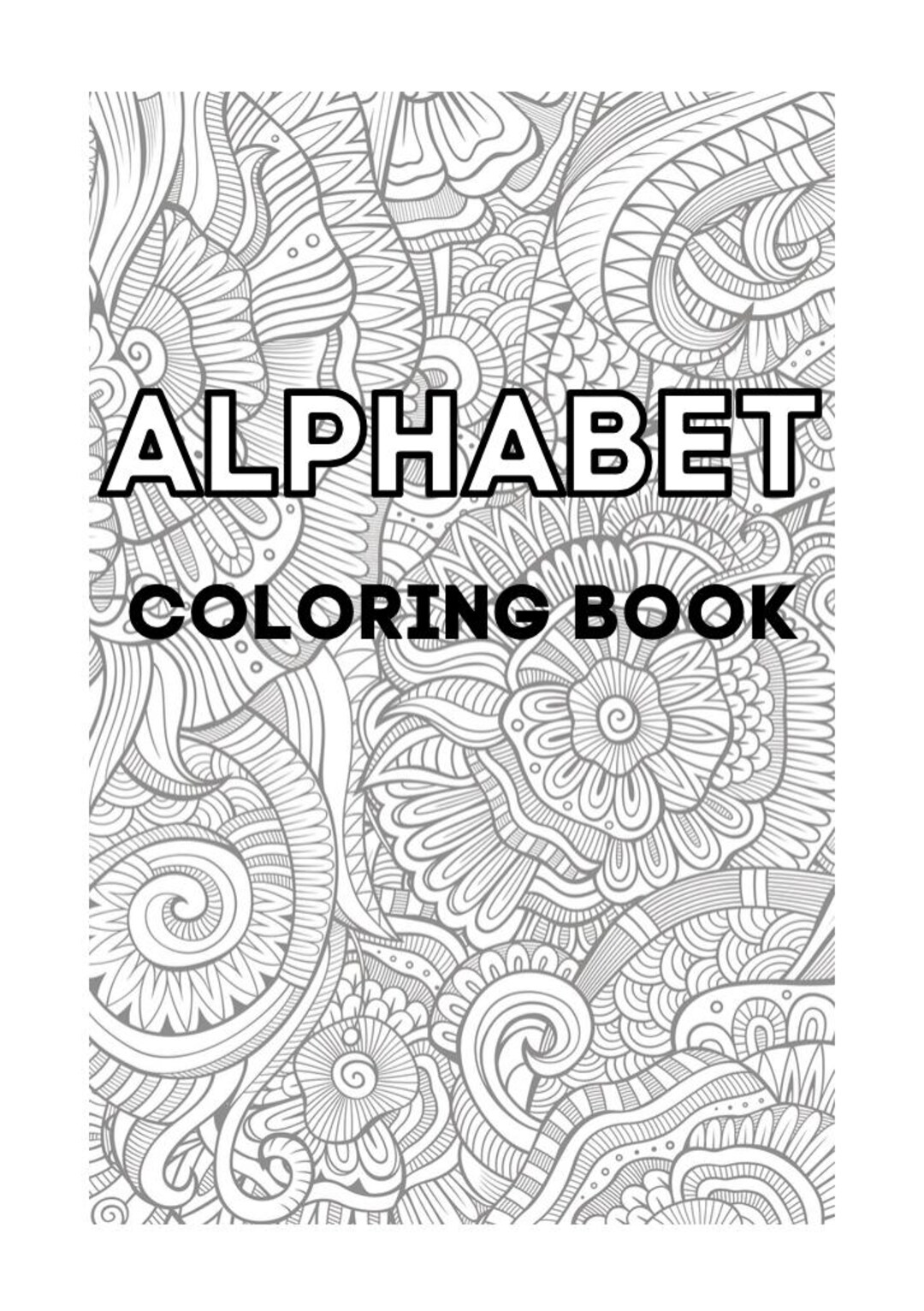 Printable Alphabet Coloring Book | A-Z Coloring Pages for Kids and ...