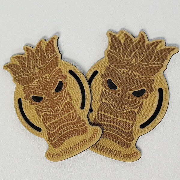 Tiki Coasters - Etsy