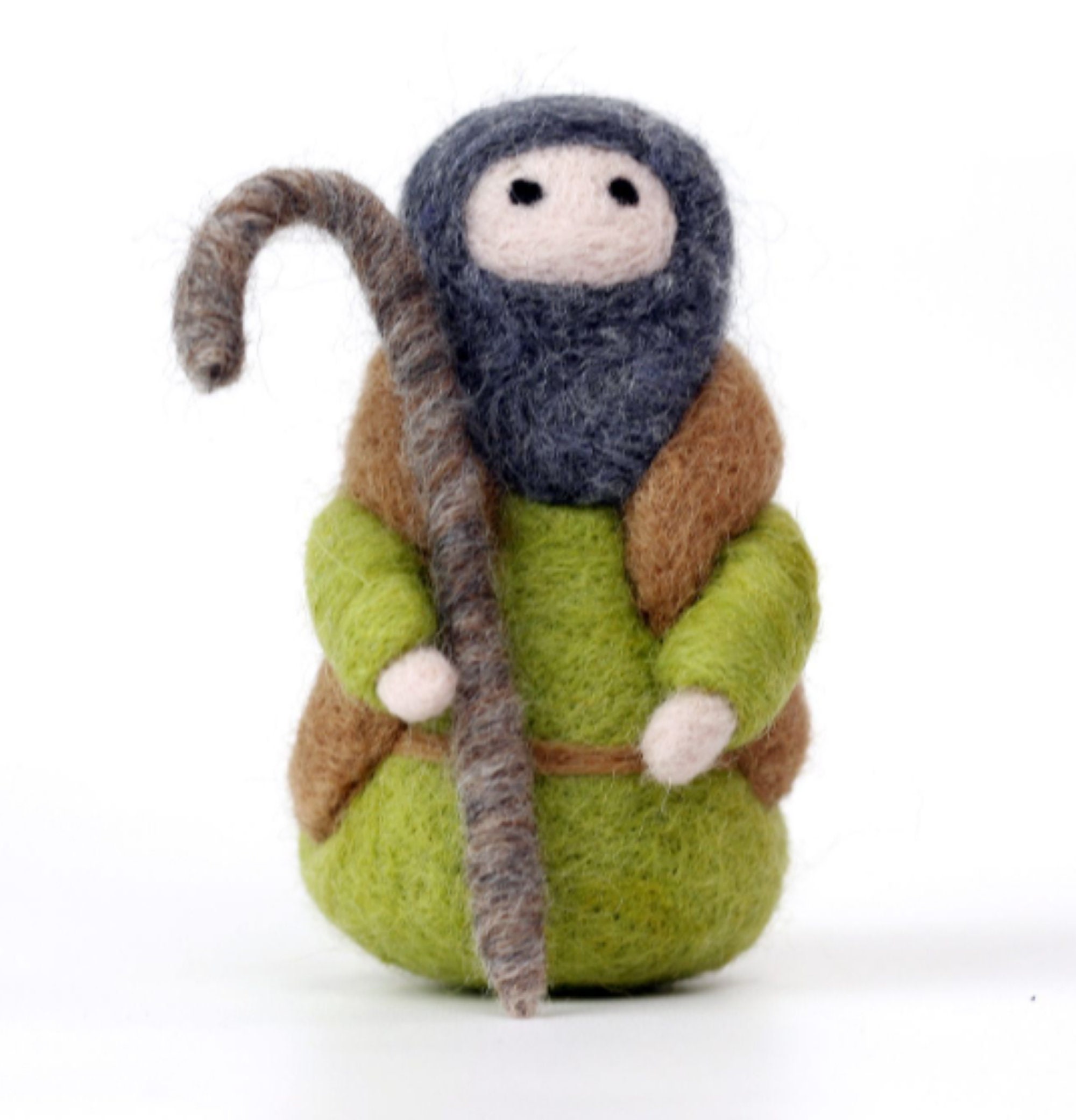 Handmade Nativity Set - the Birth of Jesus - Needle Felt for Christmas ...