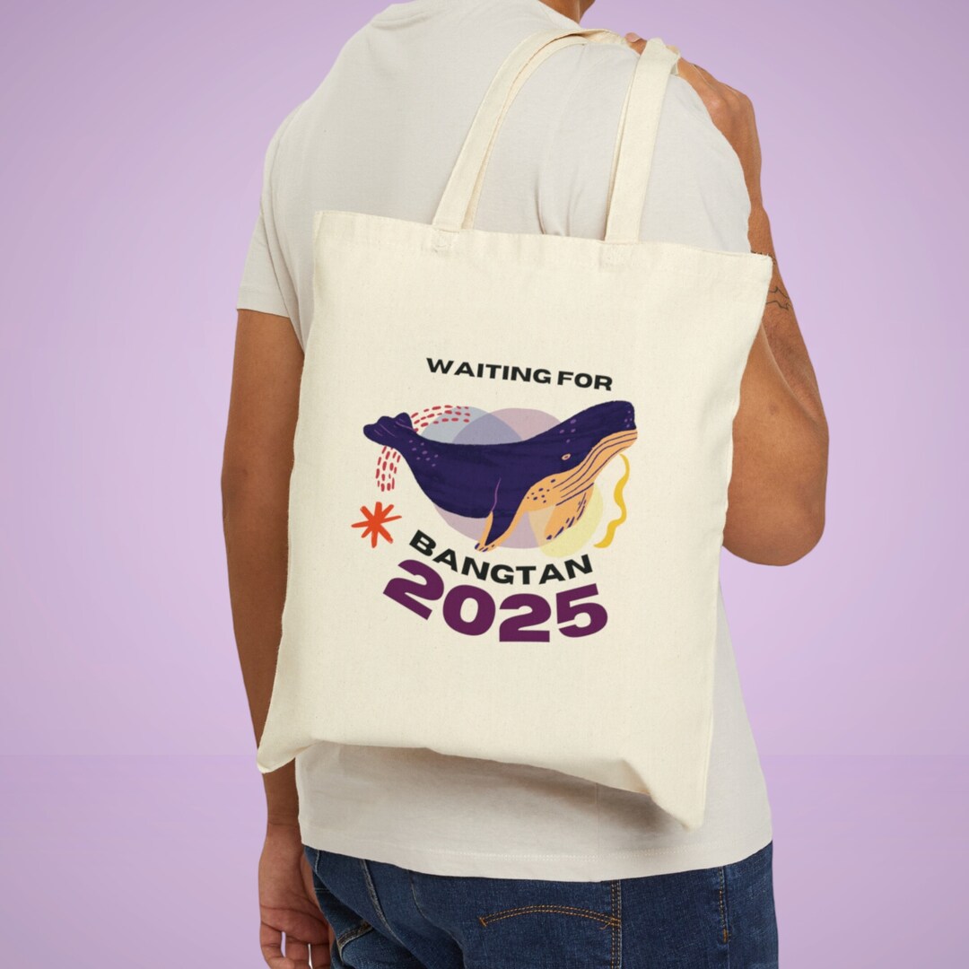 Bts Tote Bag Bangtan 2025 Bts Cotton Canvas Tote Bag Bts - Etsy