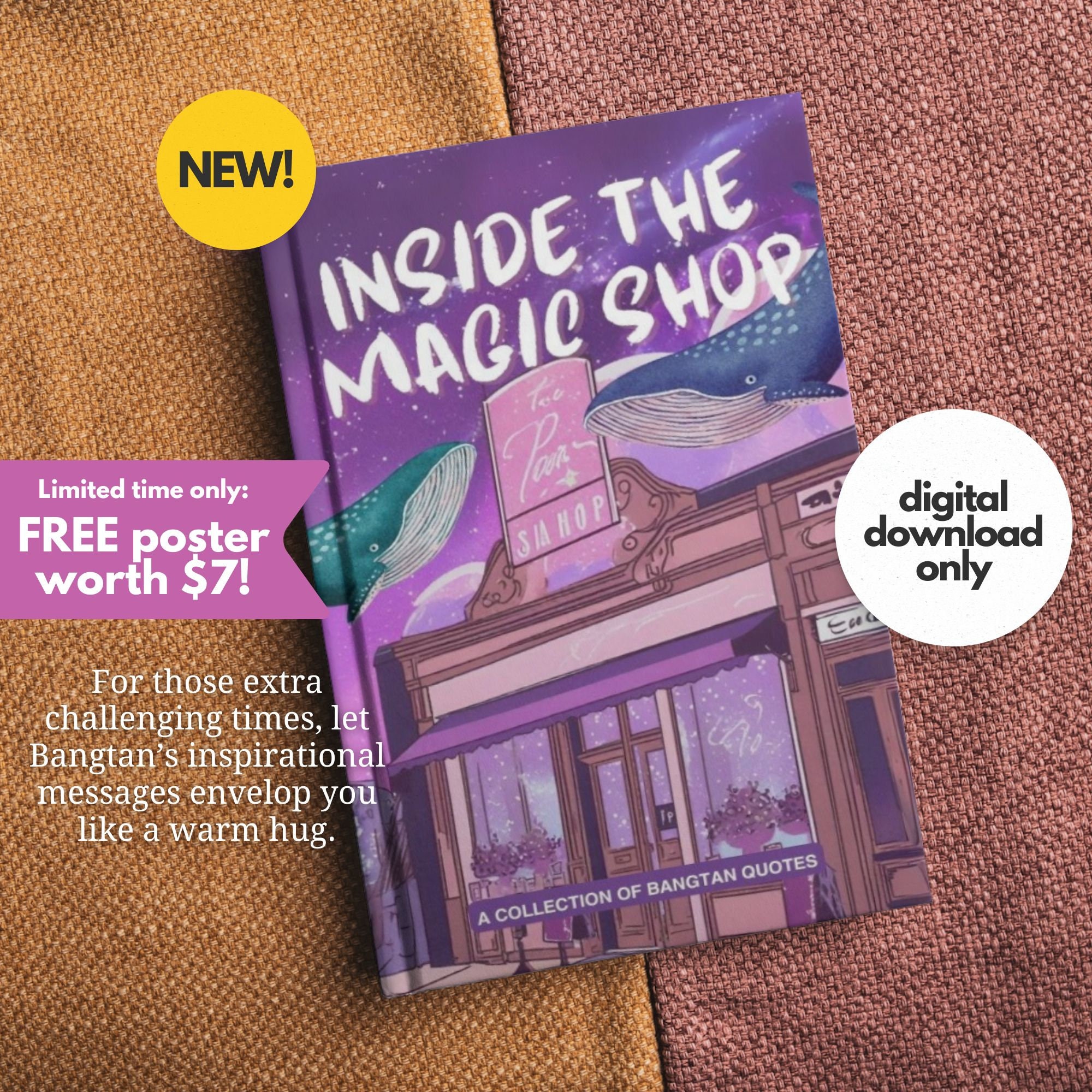 Bts Poster Bts V Friends Bts Wall Art Bts Merch Bts Decor Bts Army Bts ...