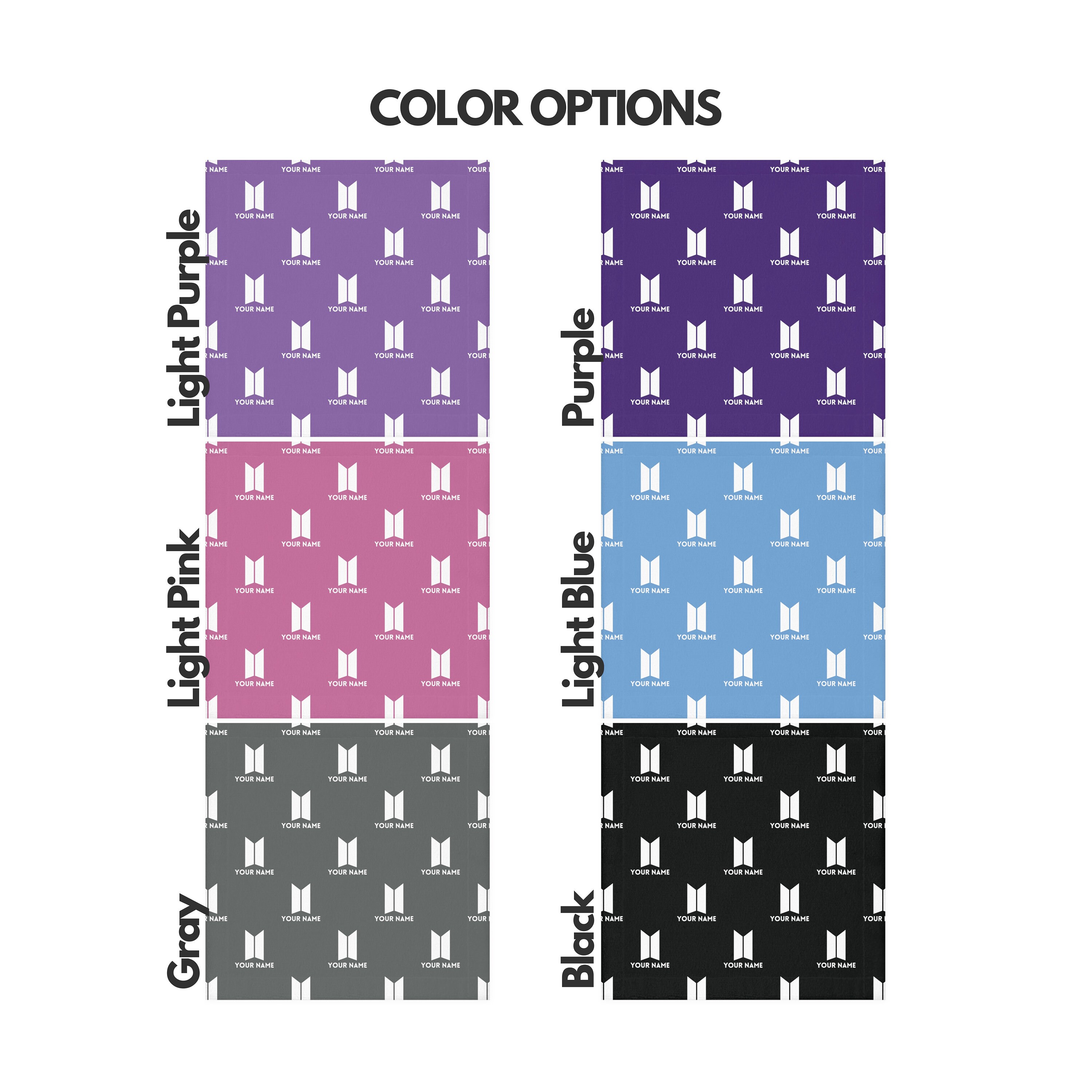 Bts Merch Bts Custom Towel, Bts Personalized Merch, Bts Gifts, Bts Army ...