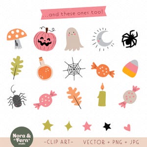 Cutest Halloween Clip Art - Cute Spooky Clip Art, Halloween PNG ...