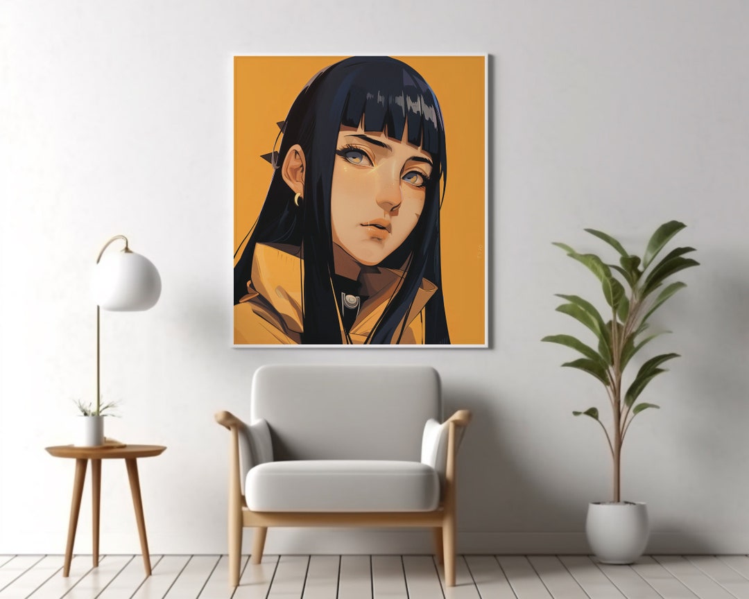 Hinata, Naruto Poster, Anime Poster, Japanese Decor, Printable Poster ...