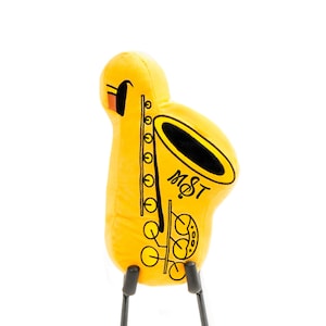 Saxophone Soft Plush Toy Sensory Plushie Music Musical Instrument ...