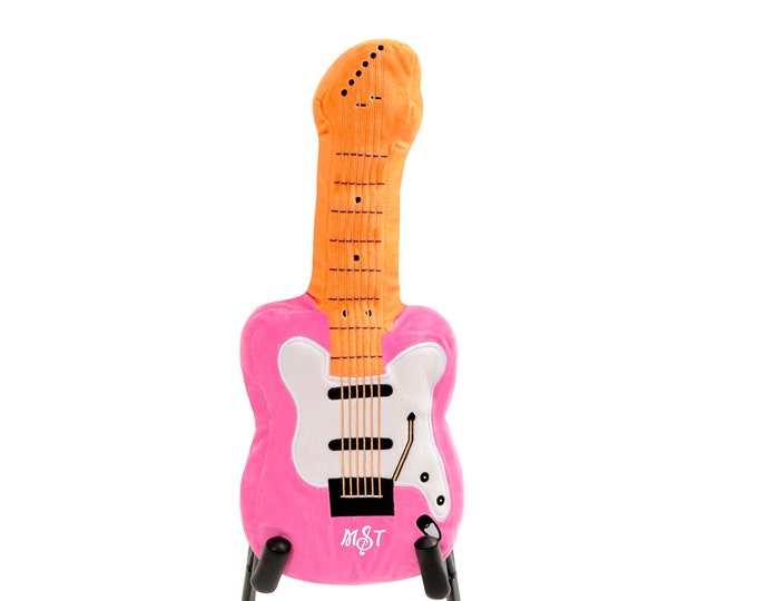 Toy Guitar, Plush Guitar, Felt Guitar, Pretend Play, Stuffed Guitar ...